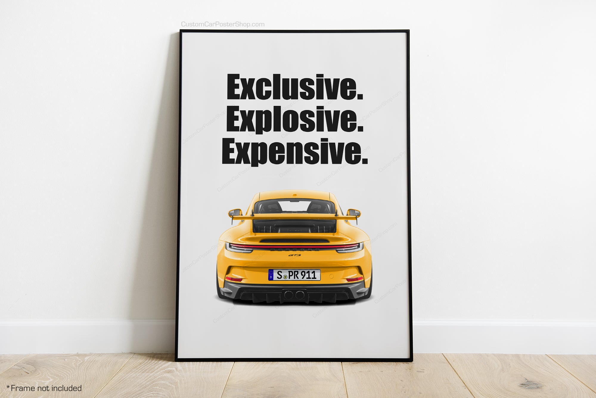 Explosive, Exclusive, Expensive - Porsche 992 GT3 Vintage Styled Art ...