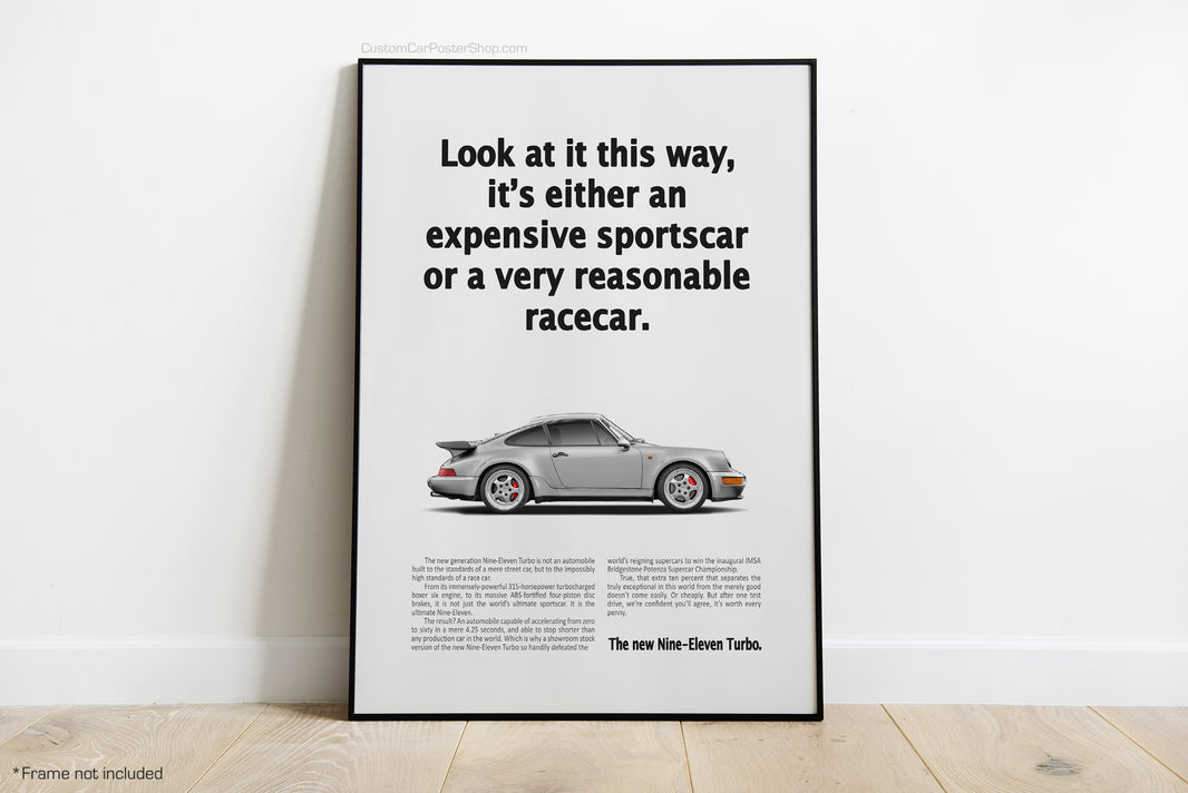The Vintage Porsche Ads Collection – Custom Car Poster Shop