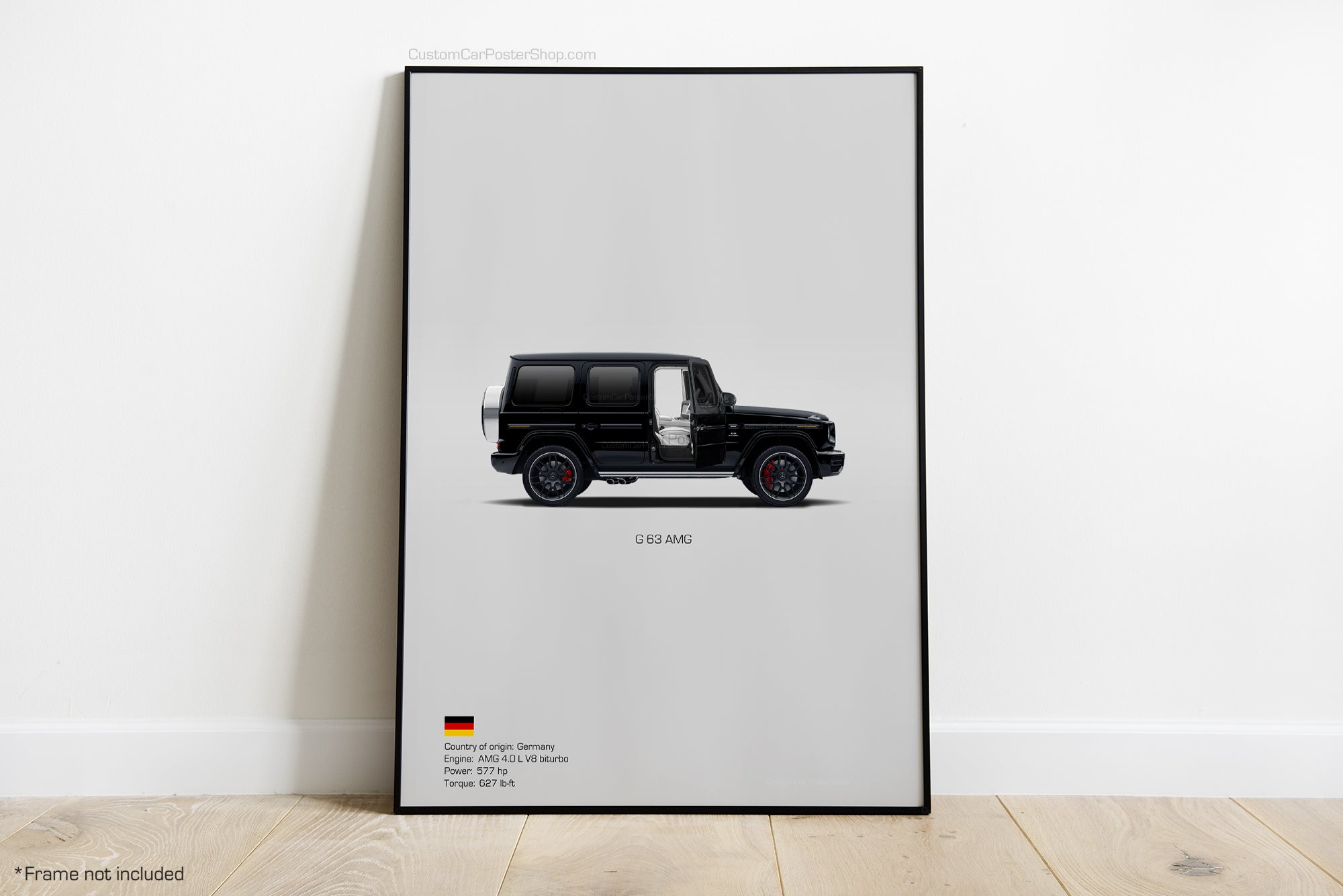 Mercedes-Benz G63 AMG Inspired Wall Art - Car Poster – Custom Car ...