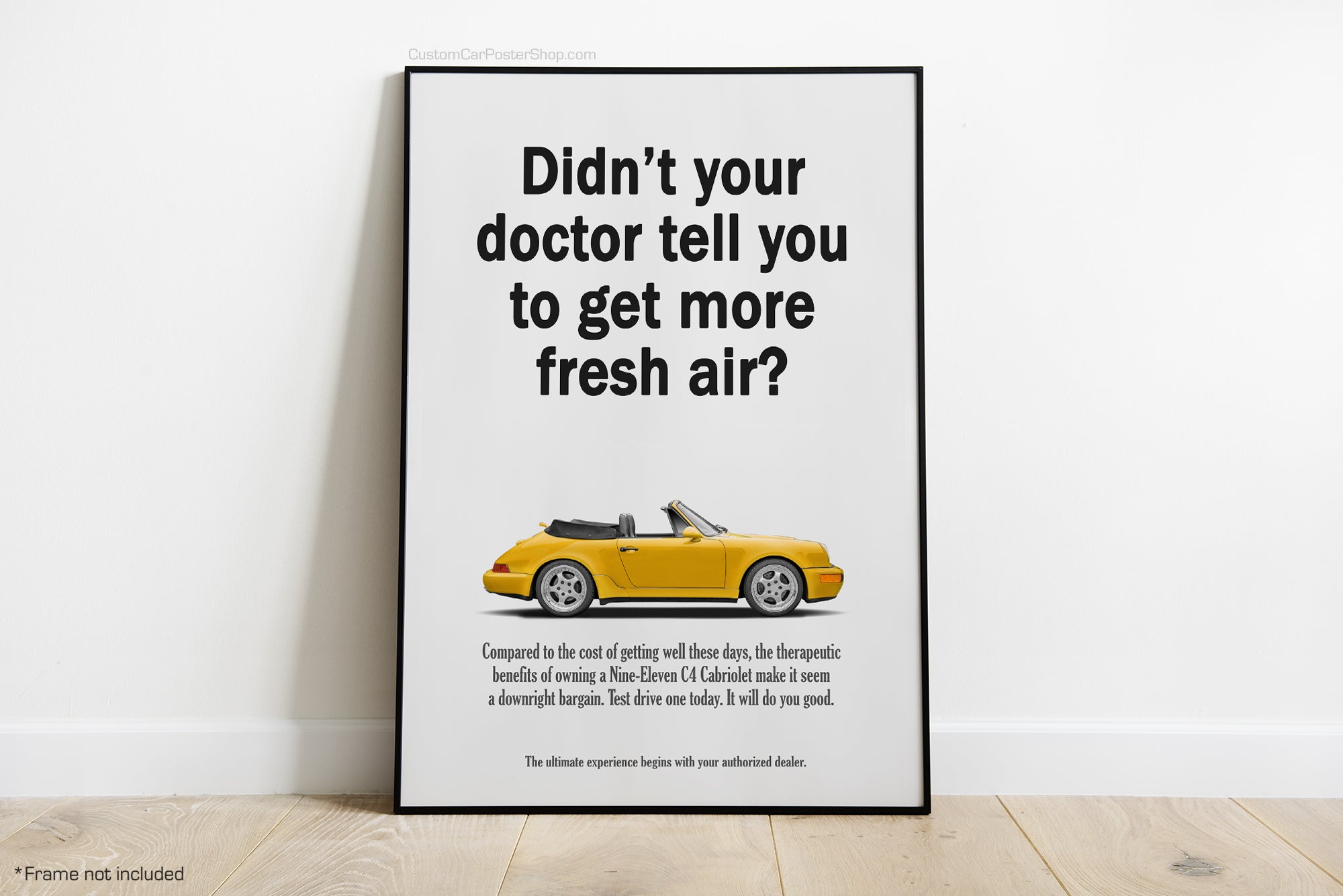 The Vintage Porsche Ads Collection – Custom Car Poster Shop