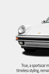 Porsche 911 Vintage Ad - Don't Feel Selfish – Custom Car Poster Shop