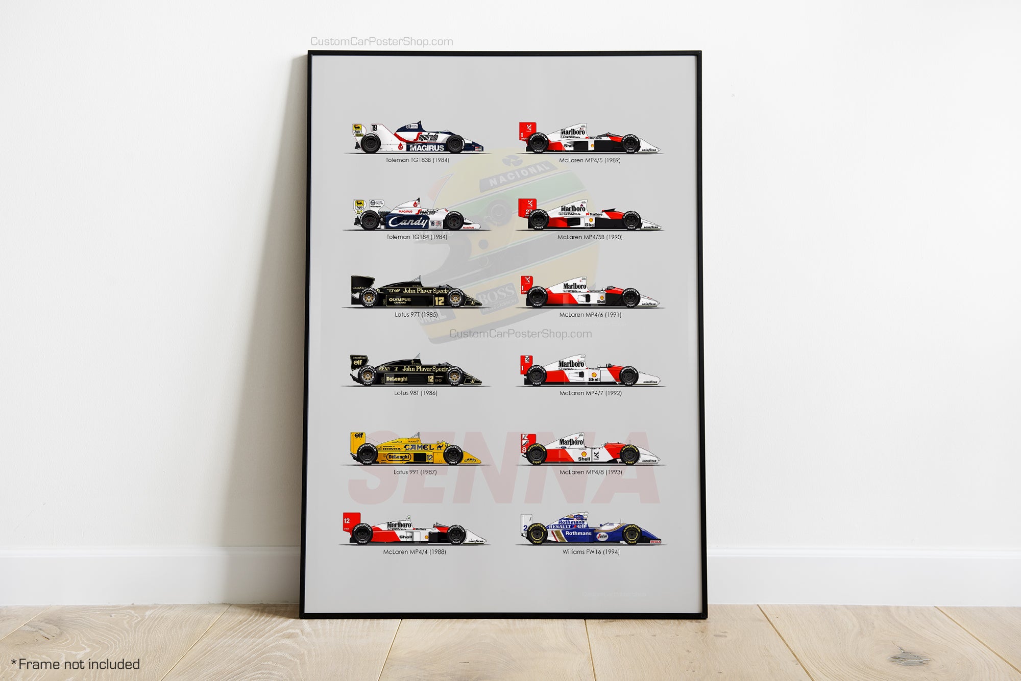 Formula 1 (F1) Collection – Custom Car Poster Shop