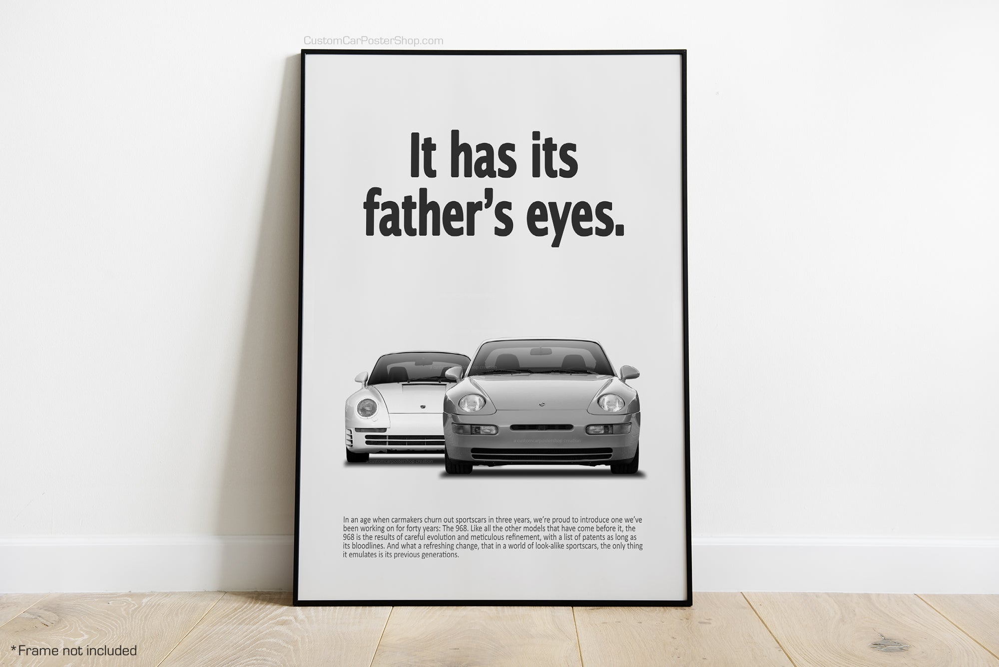 The Vintage Porsche Ads Collection – Custom Car Poster Shop